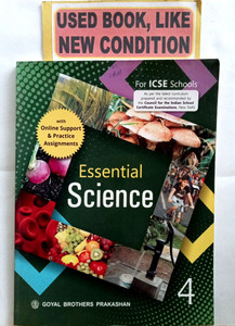 Icse Essential Science Class-4(Old Book): Buy Icse Essential Science ...