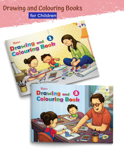 Blossom Drawing Book And Colouring Practice Books For Kids | Level 1 ...