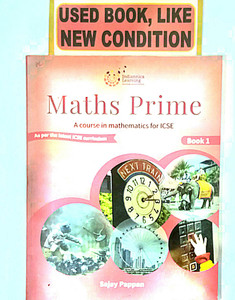ICSE MATHS PRIME Class-1 (Old Book): Buy ICSE MATHS PRIME Class-1 (Old ...