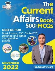 500+ MCQ's Current Affairs Book November 2022 By Dr. Gaurav Garg ...