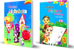 Combo 2 Book Of Modern Alphabets & Insight Pattern Writing B (Small ...