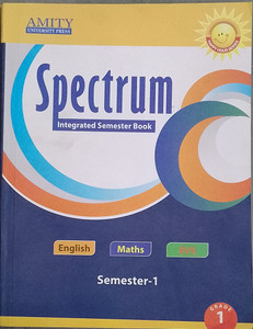 Amity Spectrum (Integrated Semester Book) For Grade 1 Semester 1: Buy ...