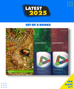 NCERT Class 11 (PCB) NCERT 2023-2024. Book Set. Set Of 5 Books. Physics ...