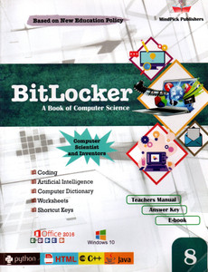 Bitlocker Book Of Computer Science, MindPick For Class-8: Buy Bitlocker ...