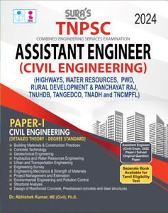 SURA`S TNPSC Assistant Engineer Civil Engineering Paper I Exam Book ...