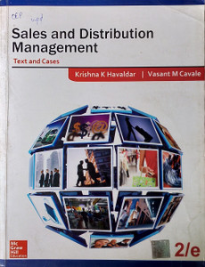 SALES AND DISTRIBUTION MANAGEMENT (Old Book): Buy SALES AND ...