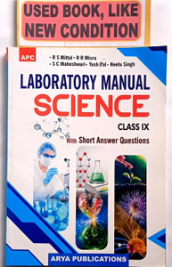 Laboratory Manual Science Class- 9 (Old Book): Buy Laboratory Manual ...