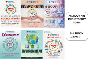 VISION IAS MAINS 365 Security,International Relations, Economy,Science ...