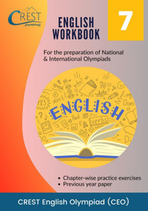 English Olympiad Workbook Grade 7 By CREST Olympiads: Buy English ...
