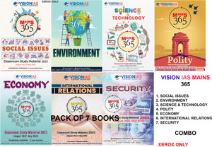 Vision IAS Mains 365 - Social Issues, Env, Science & Technology, Polity ...