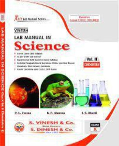 Vinesh Xact Lab Manual In Science For Class- X ( In 3 Vol. : Physics ...
