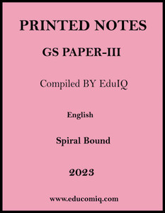 Vajiram General Studies Paper-3 Printed Notes For UPSC Prelims Cum ...