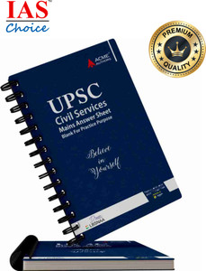 IAS CHOICE ™ UPSC Mains Answer Sheet. Premium UPSC Mains Answer Writing ...
