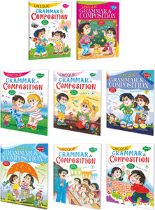 Unique Grammar & Composition Complete Combo | Pack Of 8 Educational ...