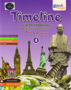 Book Magic, Timeline General Knowledge For Class - 4: Buy Book Magic ...