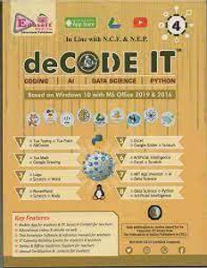Edusoft Decode It Class 4 Based On Windows 10 With Ms Office 2019 ...