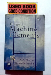 Design Of Machine Elements (Old Book): Buy Design Of Machine Elements ...