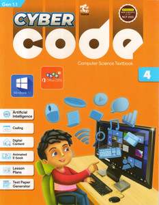 Cyber Code Gen. 1.1 For Class - 4 (Computer Science Textbook): Buy ...