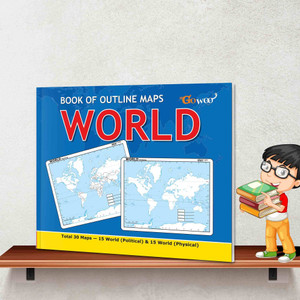 BOOK OF OUTLINE MAPS WORLD| Navigating The World 's Physical And ...