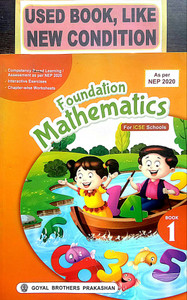 Foundation Mathematics For ICSE Class-1 (Old Book): Buy Foundation ...
