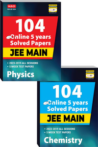 MTG 104 JEE Main Physics & Chemistry Online (2023-2019) Previous 5 Year ...