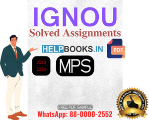 IGNOU Master's Degree Programme Latest IGNOU Solved Assignment 2023 ...