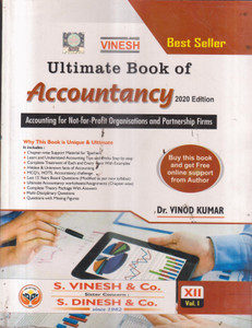 Vinesh Ultimate Book Of Accountancy Vol I,ii & Iii Class Xii: Buy ...