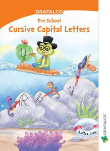 Grafalco Pre-School Cursive Capital Letters: Buy Grafalco Pre-School ...