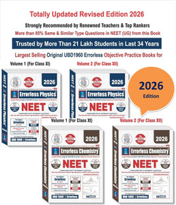 UBD 1960 Errorless NEET Physics + Chemistry (Each Book-2 Volumes=TOTAL ...