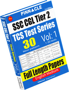 SSC CGL Tier 2 TCS Test Series 30 Full- Length Papers Vol 1 With ...