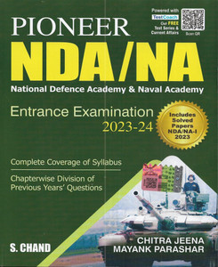 NDA / NA Entrance Exam 2023-2024 In English (Includes Solved Paper 2023 ...
