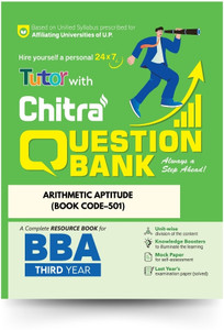 Arithmetic Aptitude (Book Code–501) BBA Semester 5 Chitra Question Bank ...