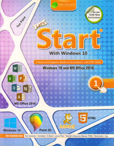 Let's Start With Windows 10 For ICSE Class - 1: Buy Let's Start With ...