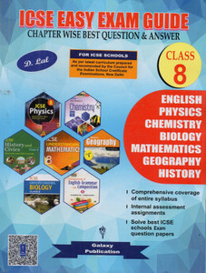 Icse Easy Exam Guide For Class-8 [chapter Wise Best Question & Answer ...