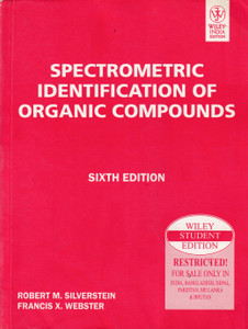 Spectrometric Identification Of Organic Compounds 6th Edition: Buy ...