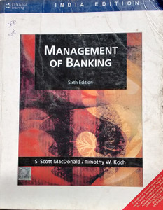 MANAGEMENT OF BANKING (Old Book): Buy MANAGEMENT OF BANKING (Old Book ...