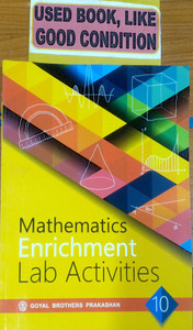 Mathematics Enrichment Lab Activities Class-10(Old Book): Buy ...