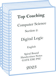 Section-II Digital Logic Computer Science Handwritten Notes For ESE ...