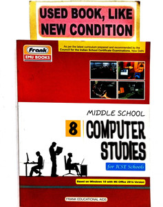 Icse Middle School Computer Studies Class-8(Old Book): Buy Icse Middle ...