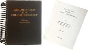 Ishihara's Vision Test Book For Colour Deficiency 38 Plates (Latest ...