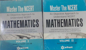 Master The NCERT Mathematics Vol 1 & 2 Based On NCERT Class 11: Buy ...