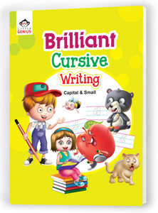 Educart Brilliant Cursive Writing (Capital & Small) Book For UKG (5-7 ...