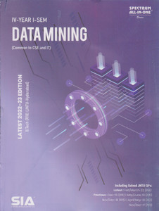 Data Mining B.Tech IV-Year I-Sem Common To (CSE And IT) R18 (JNTU ...