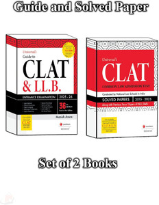COMBO, Universal’s Guide To CLAT & LL.B. Entrance Examination 36TH ...