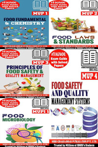 IGNOU MSCFSQM/PGDFSQM 1st Year Help Books Combo Of MVP 1 MVP 2 MVP 3 ...