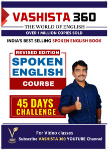 Vashista360 Spoken English Book 45 Days Challenge: Buy Vashista360 ...