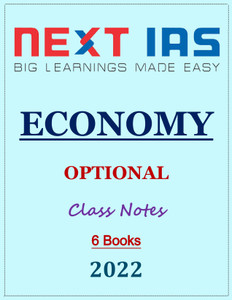Next Ias Economy Optional Handwritten Notes 2022 Number Of Booklets -6 ...