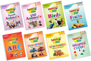 My First Learning Library I Set Of 8 Books For Kids I Learn With Fun I ...