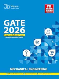 GATE-2026: Mechanical Engineering Previous Year Solved PAPERS: Buy GATE ...