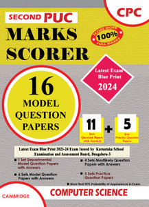Second-Year Puc Marks Scorer Computer Science (2023-2024) New: Buy ...